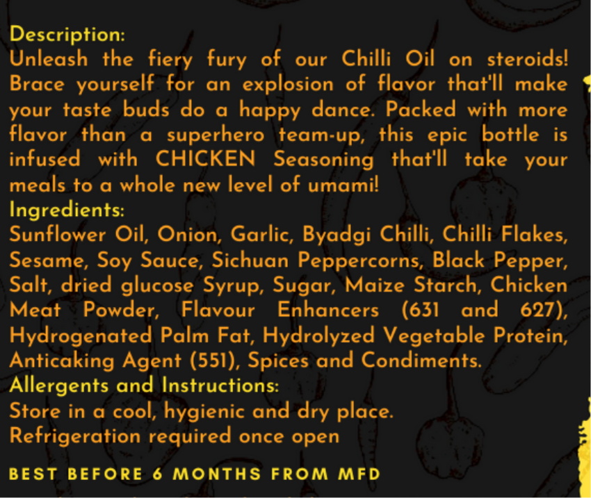 Chicken Chilli Oil – nomadfoodproject
